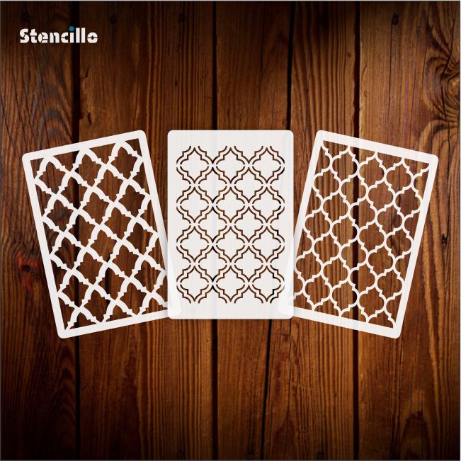 Moroccan Design Plastic Stencils – Stencillo