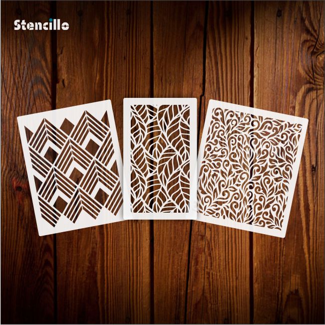 Pattern & Texture Stencils – Stencillo