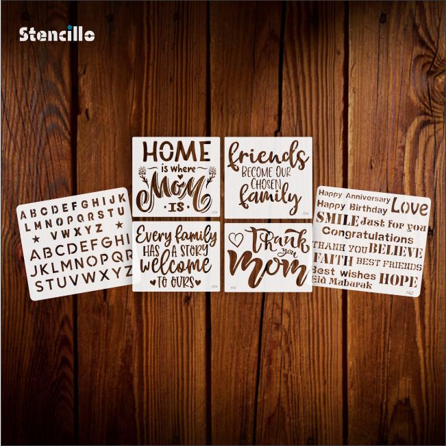 Unleash Your Creativity with Stencillo's Letter Stencils for Painting